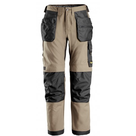 Snickers 6224 Pantalon de travail avec poches holster, Canvas+ - Halloint